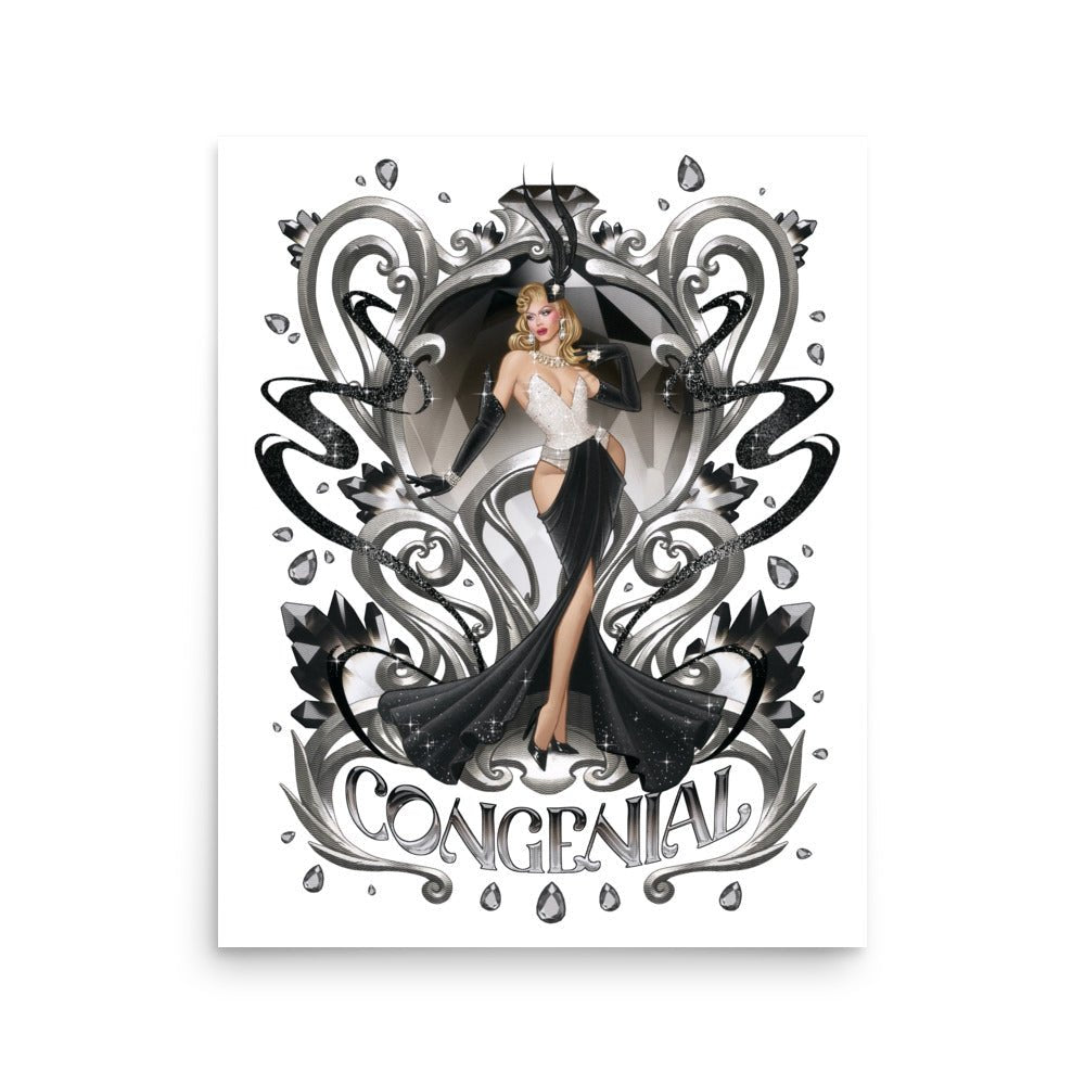 Crystal Envy “Congenial" 16x20 Poster – dragqueenmerch