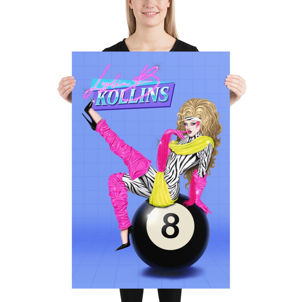 Lydia B Kollins 24" x 36" Poster Print – dragqueenmerch