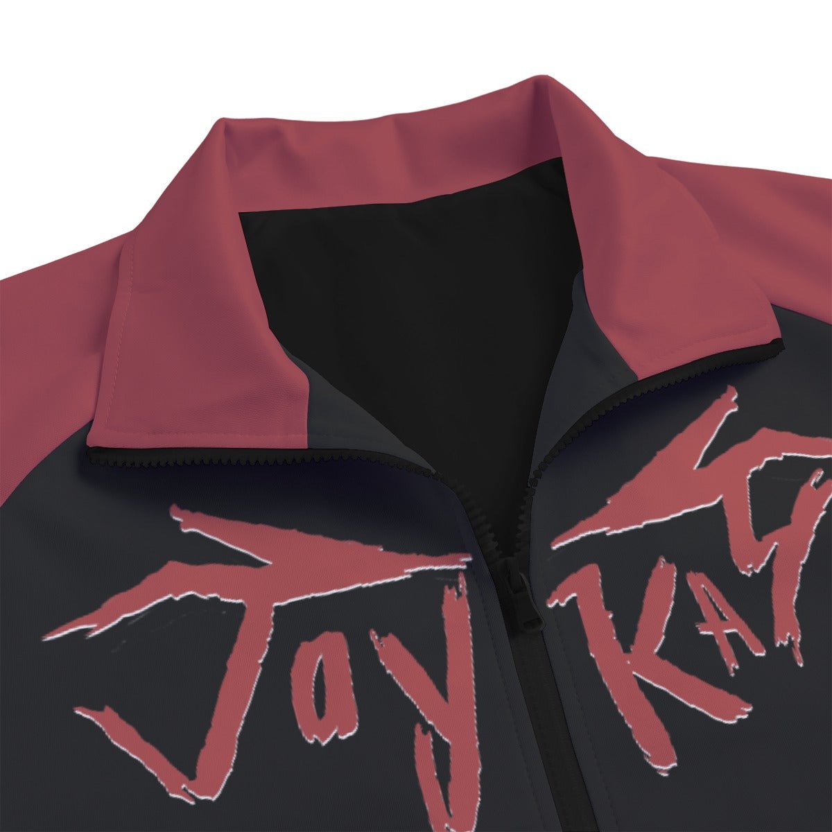 Jay Kay - Logo and Polaroid Stand Collar Jacket – dragqueenmerch