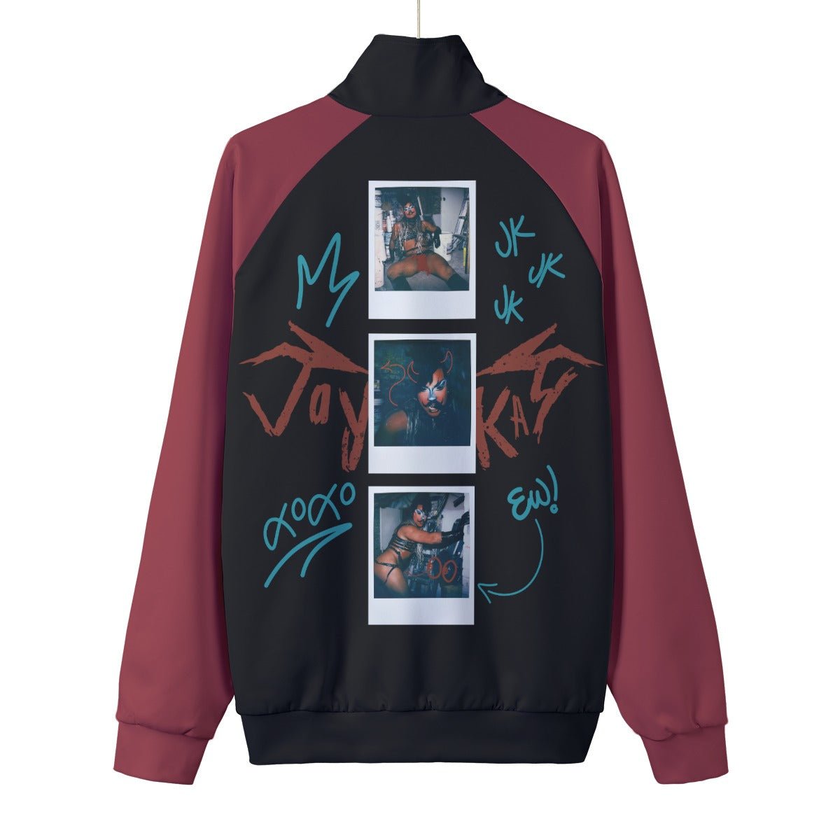 Jay Kay - Logo and Polaroid Stand Collar Jacket – dragqueenmerch