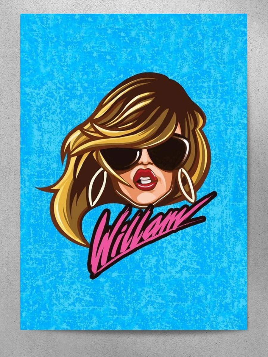 Willam - Logo Poster – dragqueenmerch